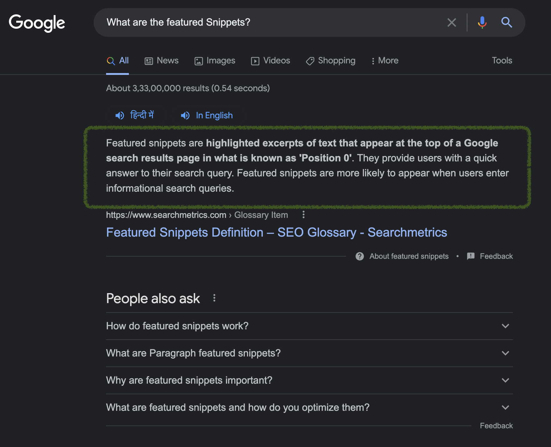What are Featured Snippets, and Where are these shown? - Latest ...